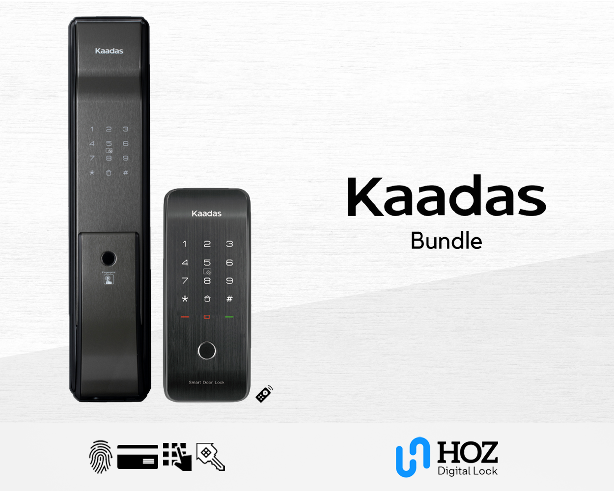 Kaadas K9 & Kaadas R6G Bundle | Digital Locks Singapore | Hoz