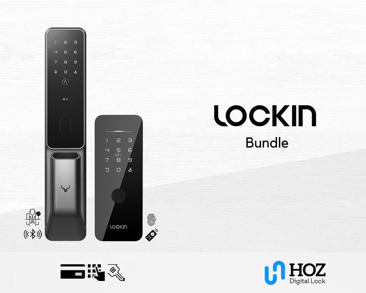 Lockin SV40 & Model V Digital Lock Bundle | Digital Locks Singapore | Hoz