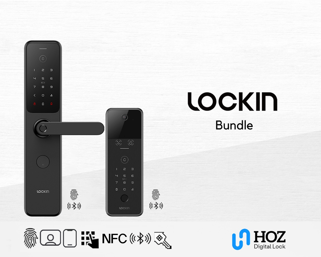 Lockin X9 & Model V3 Digital Lock Bundle | Digital Locks Singapore | Hoz